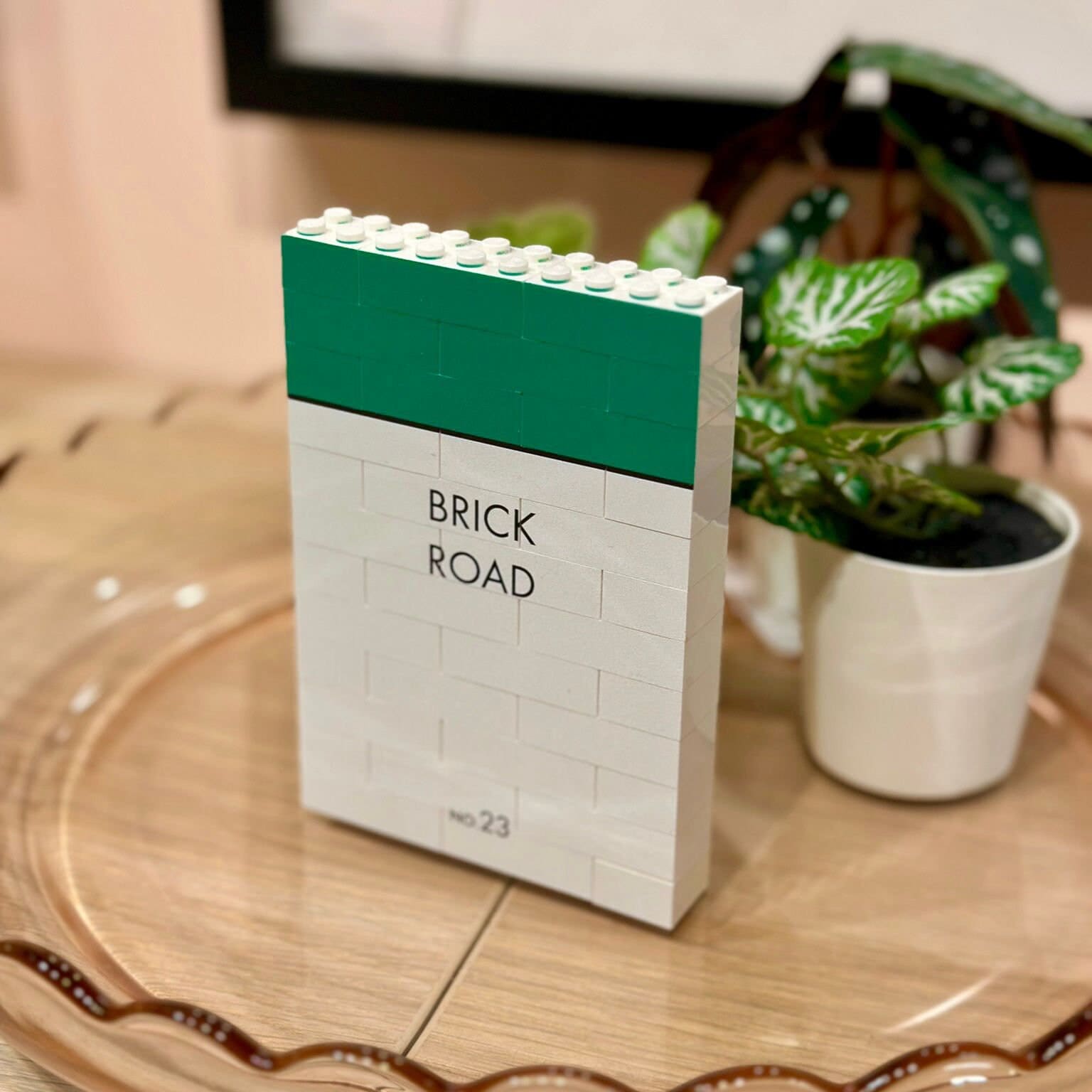 Personalised LEGO Block Print for Housewarming Gift | Branded ...